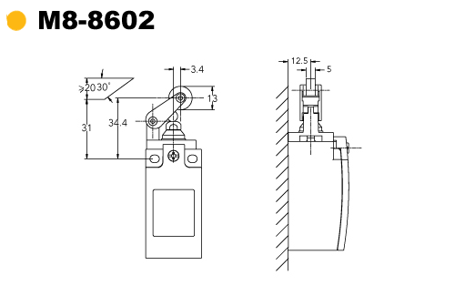 MOUJEN | M8 Positive Opening Limit Switches General Data