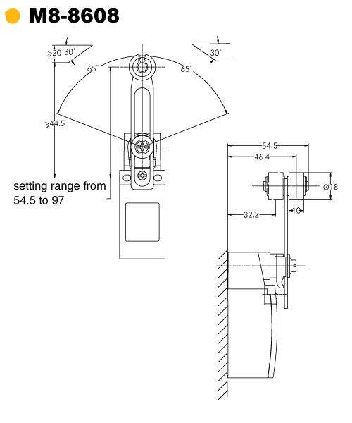MOUJEN | M8 Positive Opening Limit Switches General Data