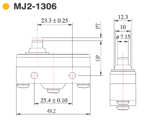 MOUJEN | MJ2 Mini Limit Switches - Features