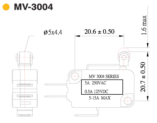 MOUJEN | MV Micro Switches - Features